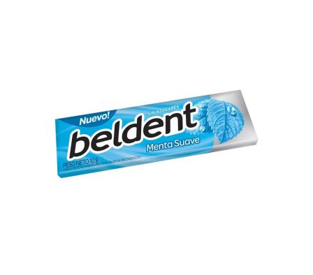 CHICLE BELDENT MENTA FUERTE 10GR