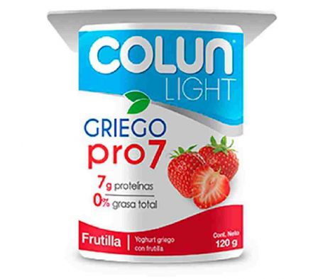 YOGHURT COLUN LIGHT SIN LACTOSA FRUTILLA 125G