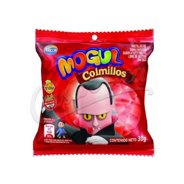 GOMITAS MOGUL COLMILLOS HALLOWEEN 30GR.